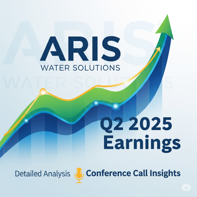 Aris Water Solutions(ARIS) 2025년 2분기 실적발표 및 컨퍼런스콜 상세 분석